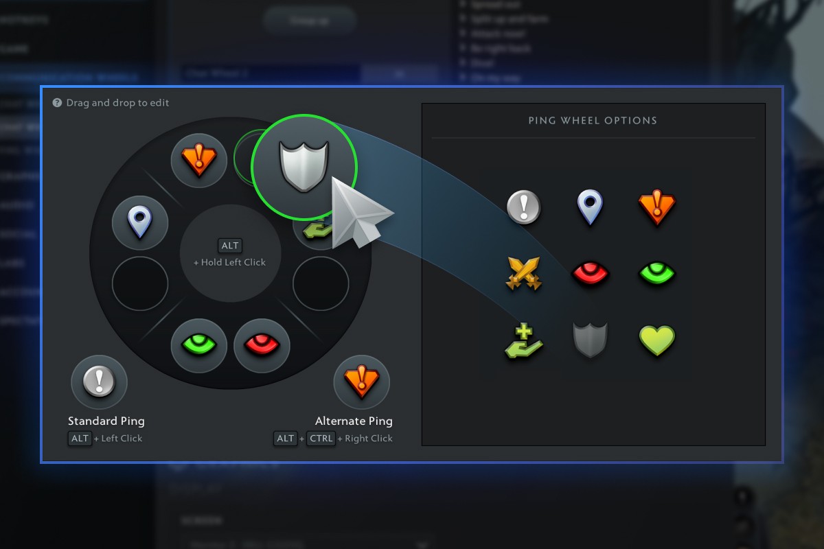 Chat Wheel and Ping Refresh
