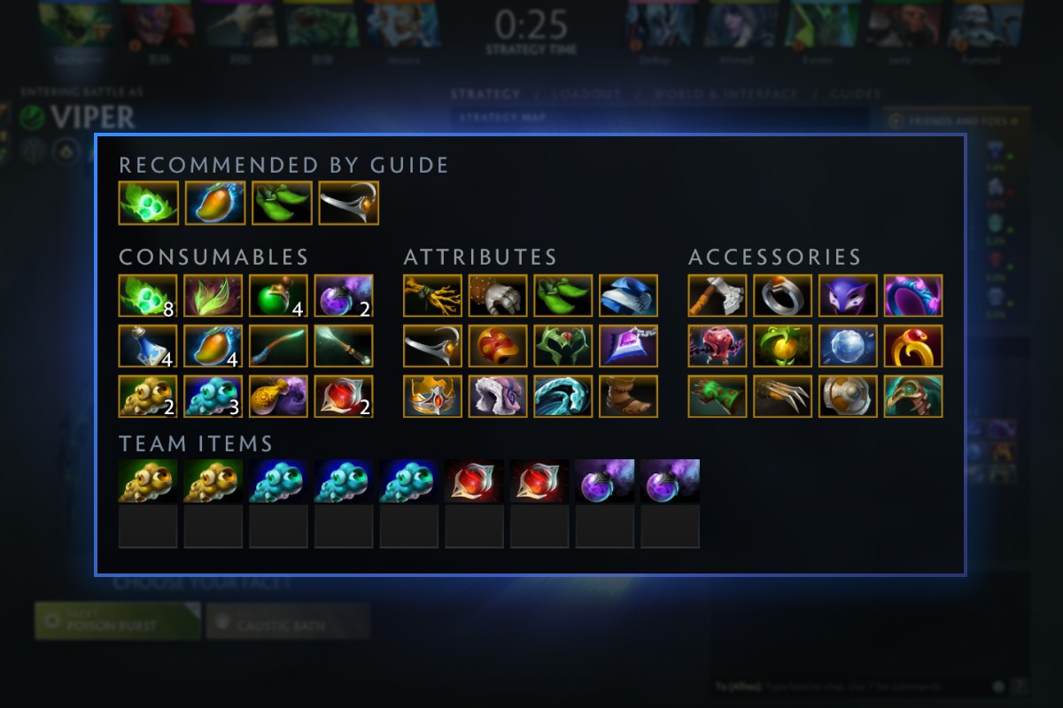 Improved Starting Item Display