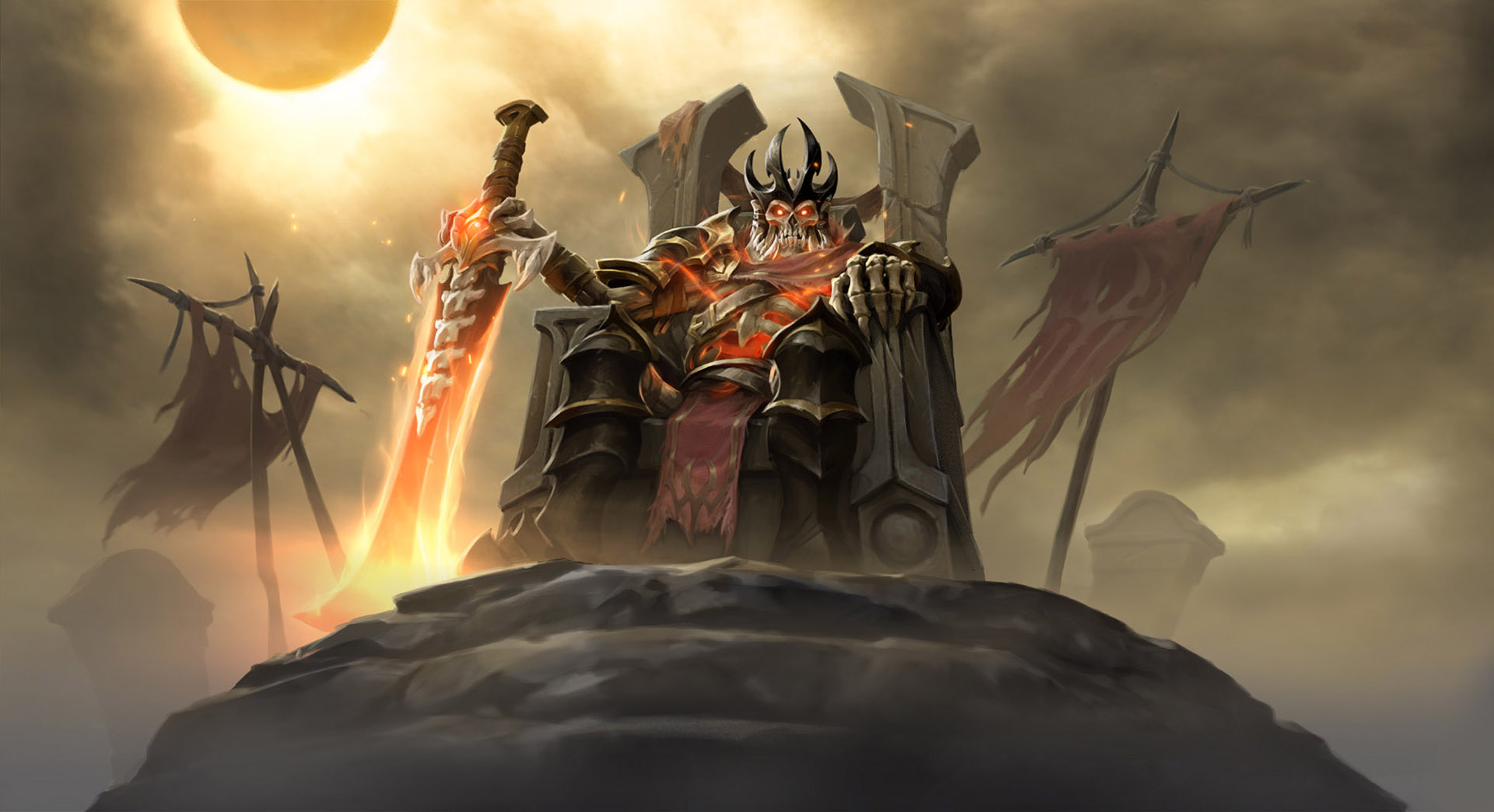 Skeleton King Dota 2 Wallpaper Skeleton King Eliminado [Dota 2]
